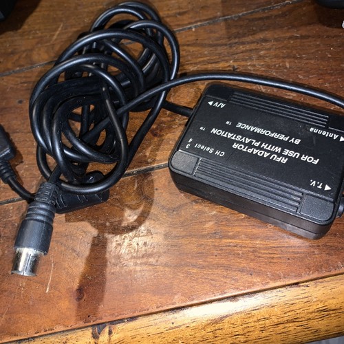 Sony PlayStation 2 PS2 PS1 PSX RFU RF Performance Adapter TV Cable ...