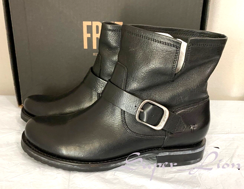 New FRYE Women's Veronica Leather Booties - PICK SIZE - Black | eBay