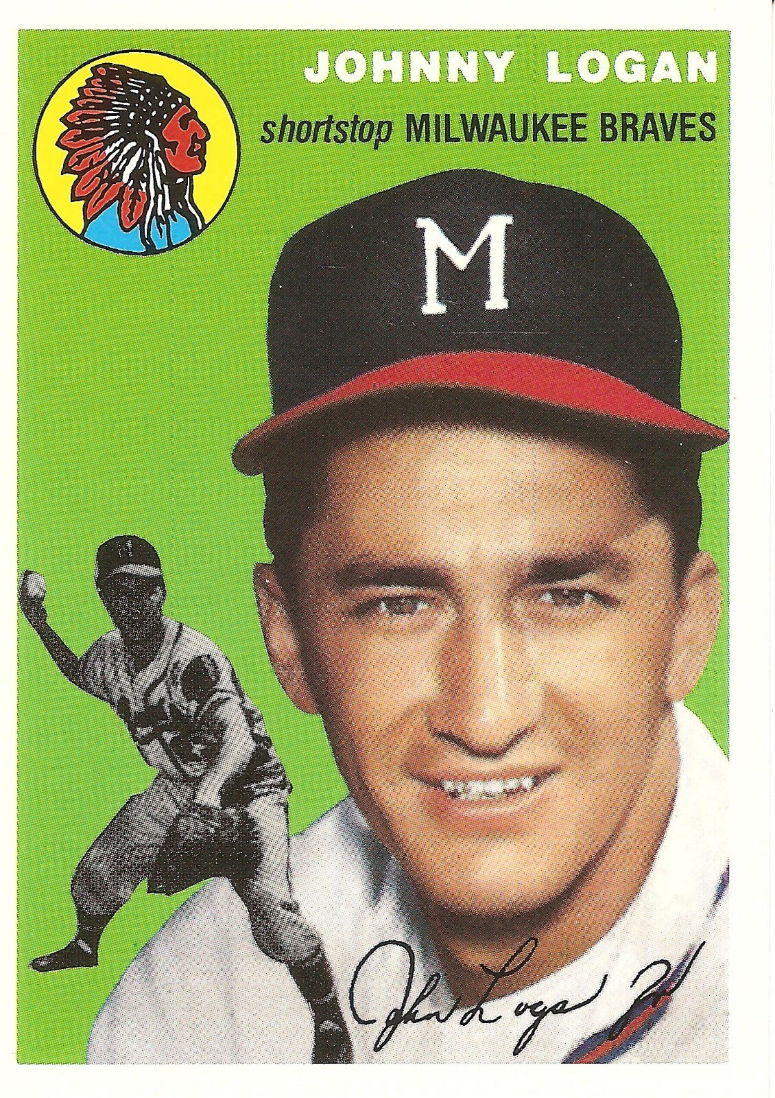 1994 TOPPS ARCHIVES JOHNNY LOGAN BASEBALL CARD #122 | eBay