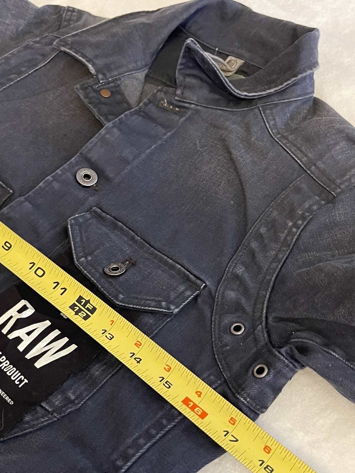 G-STAR RAW Jacket Denim Man Size S Black Color | eBay