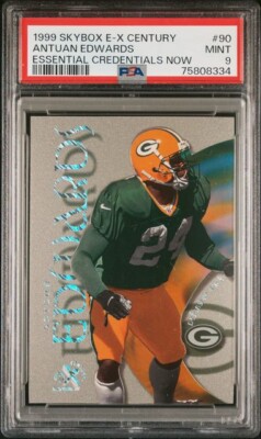 1999 Skybox E-X Century Essential Credentials Now Antuan Edwards /90 ...