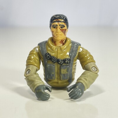 GI Joe BULLHORN ARAH- V1 - Hasbro Action Figure Vintage 1990 TOP TORSO ...