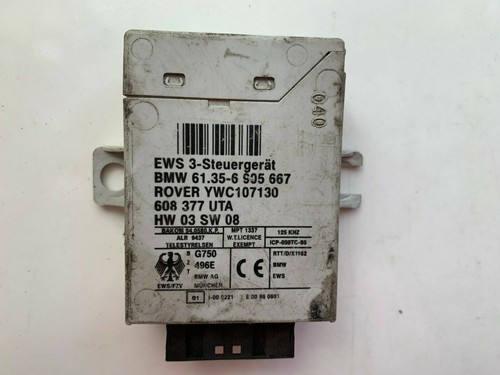 2001-2005 B12 BMW X5 ECU 61356906667 Control Module | eBay