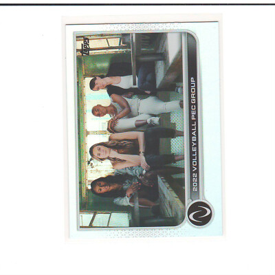 2023 Topps Athletes Unlimited Rainbow Foil Board #199 2022 Volleyball ...