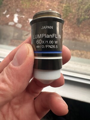 Olympus microscope objective lens 60x LUMPlanFL N 60x/1.00 W | eBay