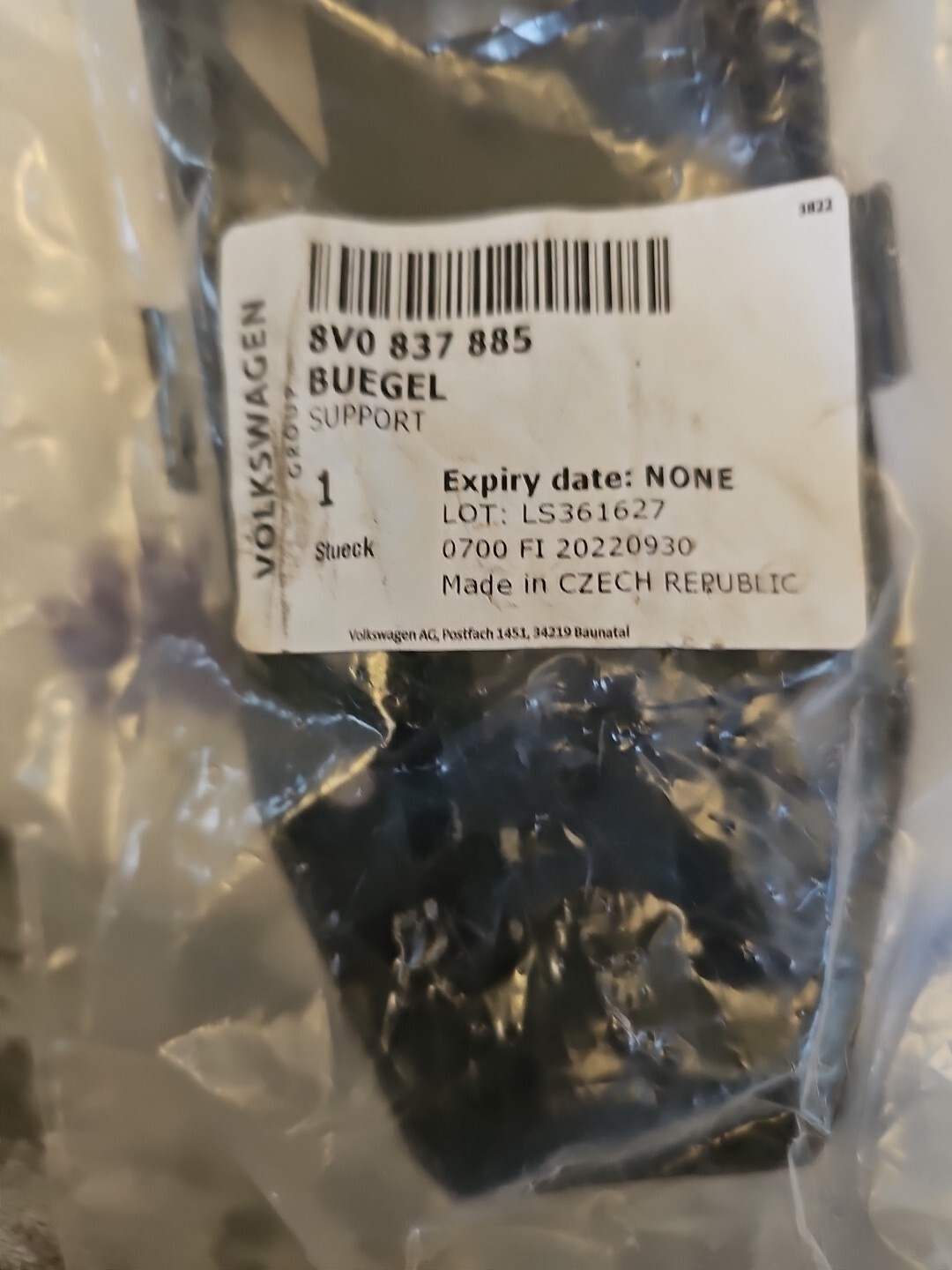 Audi A3 2019 Front Left Door Interior Handle Frame 8V0837885 1.5 Petrol 110kw for sale online ...
