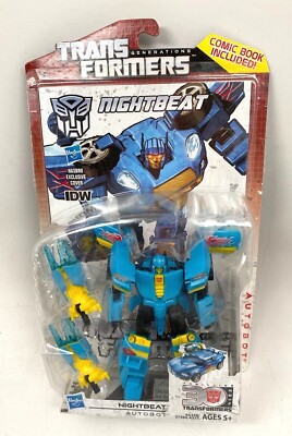 TRANSFORMERS Generations Thrilling 30 Deluxe Class NIGHTBEAT AUTOBOT ...