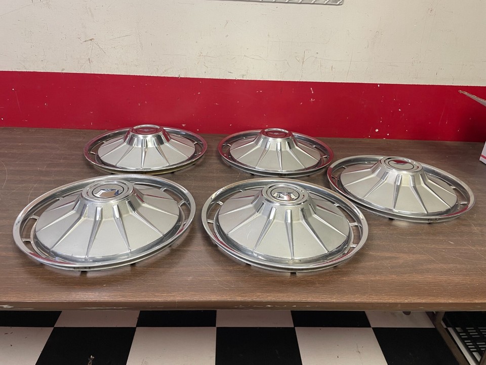 1961 CHEVY CORVAIR 13" HUBCAPS SET OF 5 SOME NOS 125 | eBay