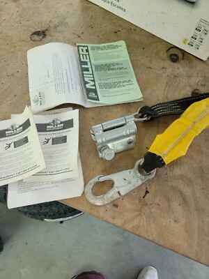 Miller Synthetic Rope Fall Protection Device 5/8 And 3/4 Rope (1/2) | eBay