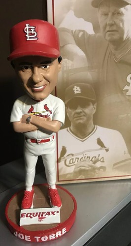 Joe Torre Mystery Manager St. Louis Cardinals SGA Bobblehead W ...