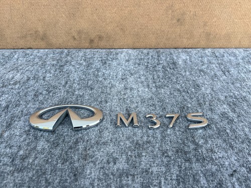 INFINITI M37 2011-2013 OEM TRUNK EMBLEM LOGO BADGE CHROME ASSEMBLY ...