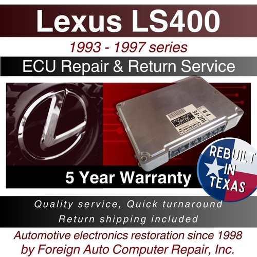 Repair of your '93-'97 Lexus LS400 ECU - Quick Quality Service, 5 Year ...