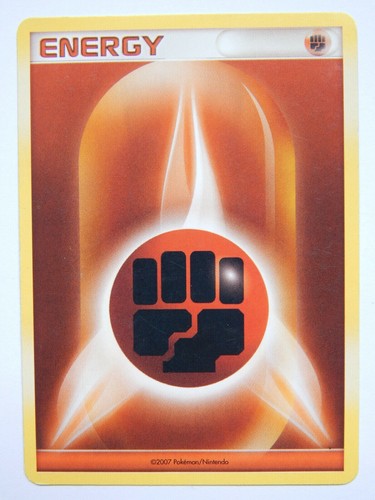 Unnumbered Fighting Energy - Base Set - Common Pokemon TCG Card | eBay