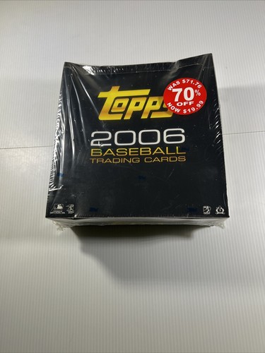 2006 Topps Baseball Trading Cards Box - New & Sealed - | eBay