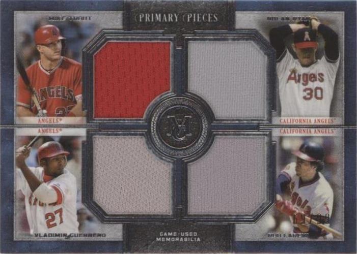 2019 Topps Museum Collection - Primary Pieces Four Player Quad Relics ...