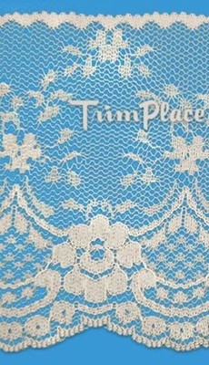 Natural 4 INCH Trellis LACE - 18 Yards | eBay