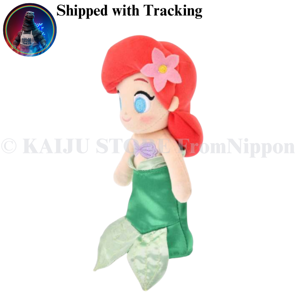 Disney nuiMOs Princess Plush Set Ariel Belle Rapunzel Elsa Anna ...