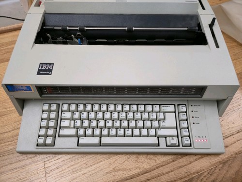IBM Wheelwriter 6 Typewriter Powers On Plastic Wrap Power Cord READ! | eBay