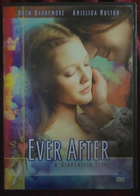 Ever After 1998 DVD (2002) USED Good Condition Drew Barrymoore Anjelica ...