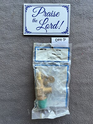 Watts 3/4" Float Valve Bronze Flippen 750 | eBay