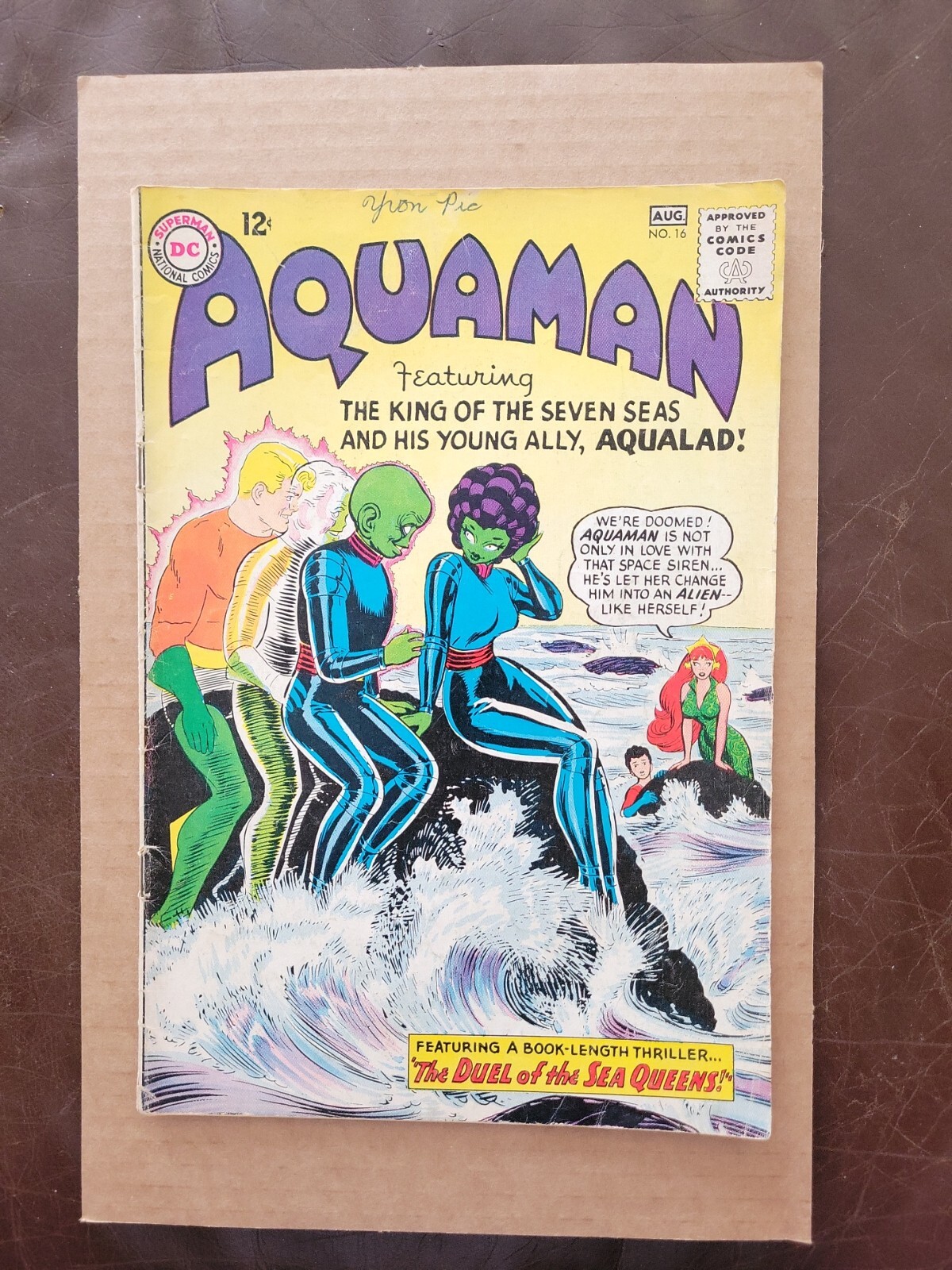 Aquaman #16 FN Classic Silver Age Beauty Vol1 DCU Aquaman 2 Movie DC ...