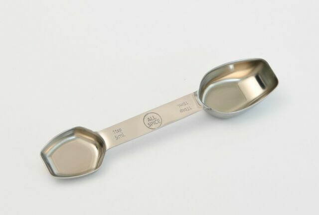 Allspice Stainless Steel Double Sided Measuring Spoon- Teaspoon and ...