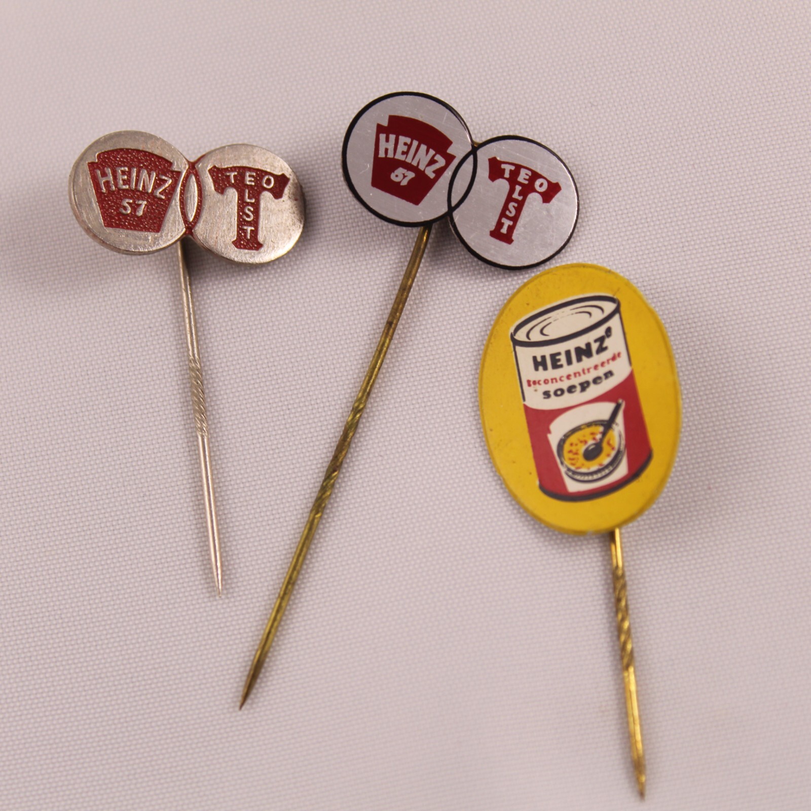 Vintage 3 Pins Pin Heinz Feeding Pin Metal Enamel 1960's | eBay