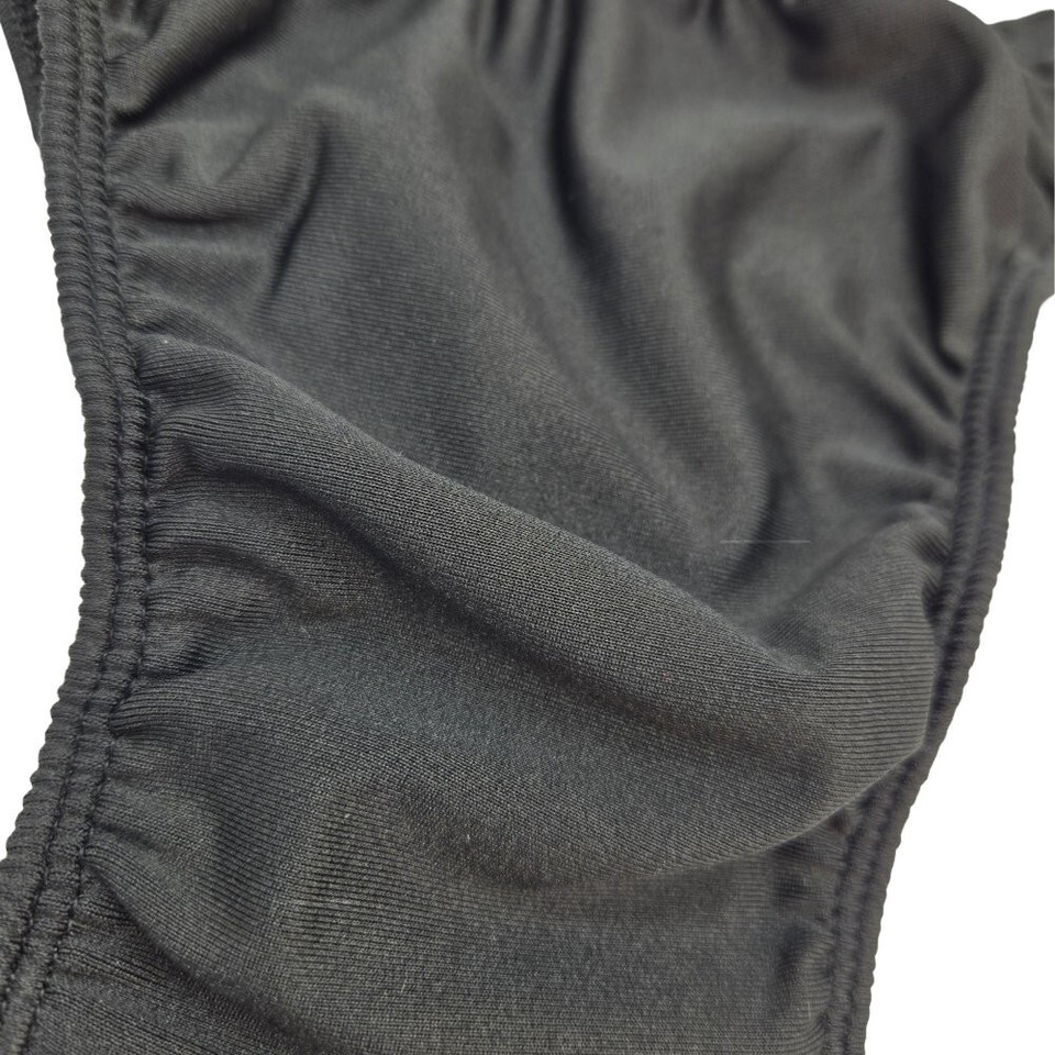 Black Satin Gaff Thong – Feminine Tucking Panty for Crossdressers 2X ...