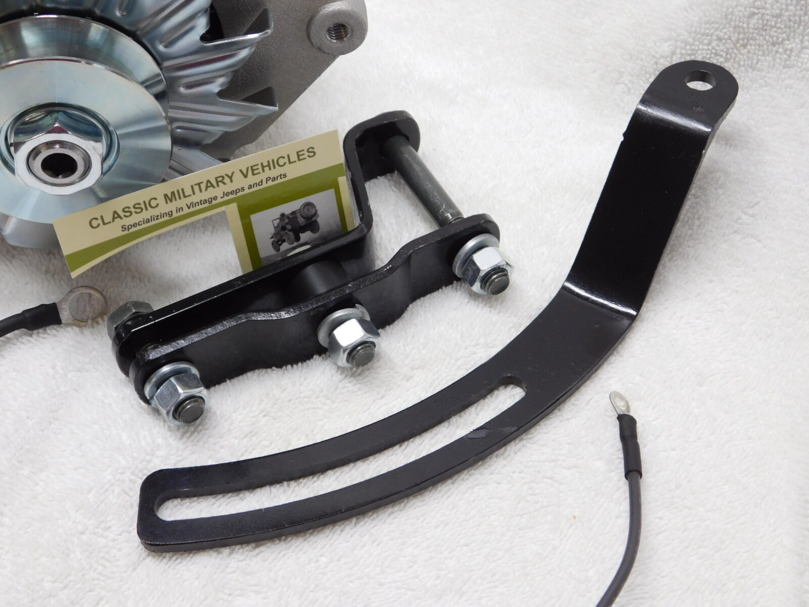 Willys CJ2A 12 Volt One Wire Alternator Conversion Kit with Bracket ...