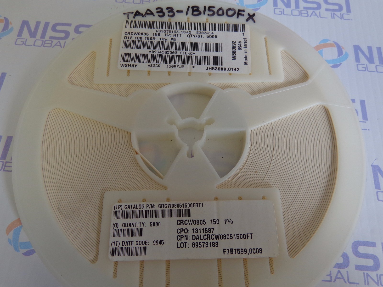 CRCW0805 150 1% RT1 CRCW08051500FRT1 RESISTOR (4000 PCS) | eBay