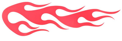 Flames Decal 8x2 set of 2 R&L -Window sticker Car RV Hunting Outdoor ...