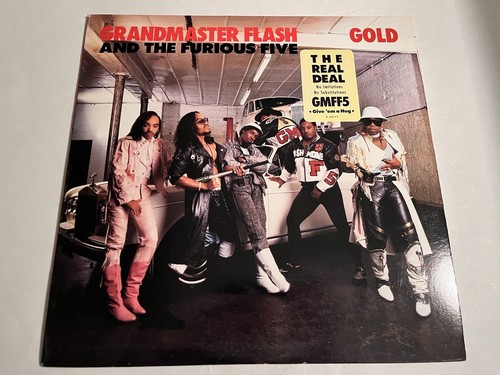 Grandmaster Flash And The Furious Five~Gold~White Label Promo~Quick ...