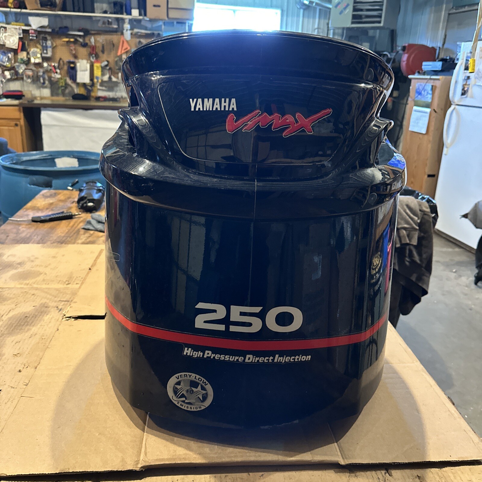 Yamaha Vmax HPDI Series 2 200 225 250 HP Top Cowling Cowl Hood 60X ...