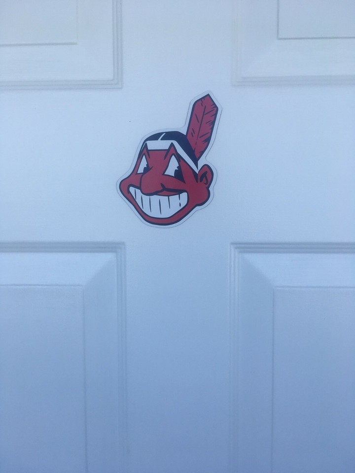 Cleveland Indians magnet Chief Wahoo car magnet 6" tall magnet chief ...