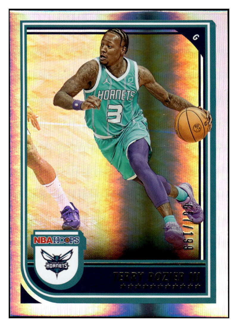 Terry Rozier III 2022-23 Panini Hoops Premium Foil /199 #89 NBA Hornets ...