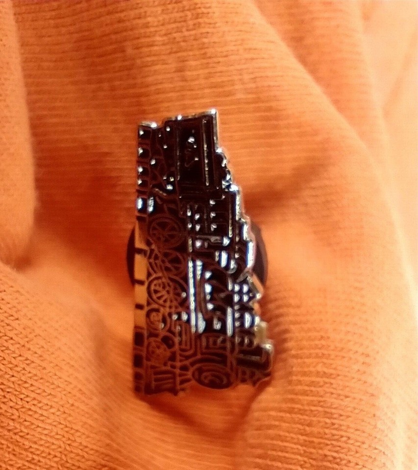 Surprise bag lot of 10 Railway railroad train engine Hat Tack Lapel ...