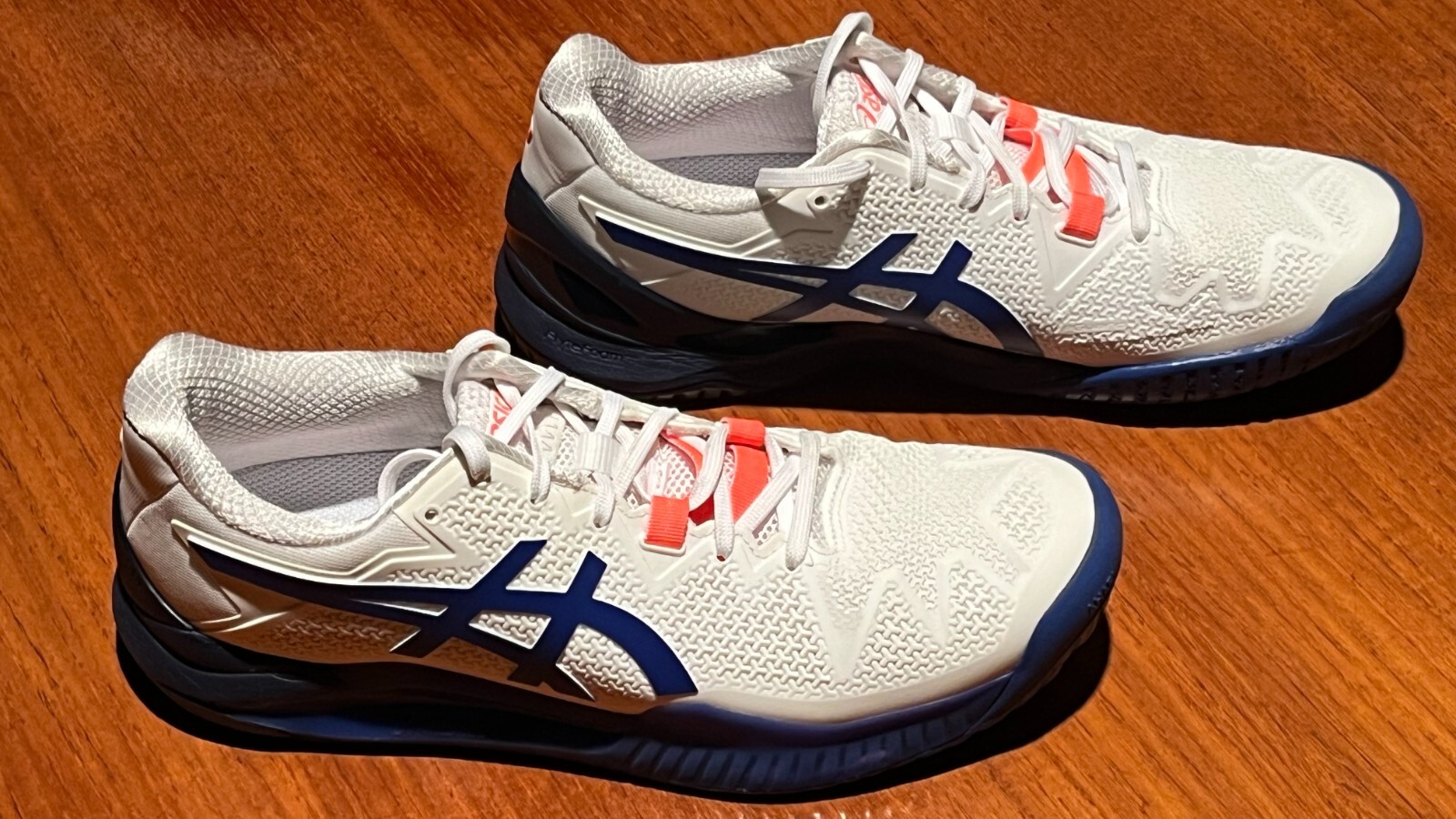 ASICS Gel Resolution 8 Tennis Shoes Women's Size 9 Wh… - Gem