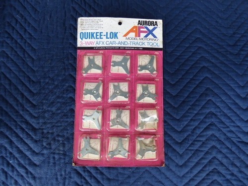 AFX AURORA TJET 12 QUIKEE LOK TOOL 3 WAY TRACK AN HO SLOT CAR NOS MINT ...