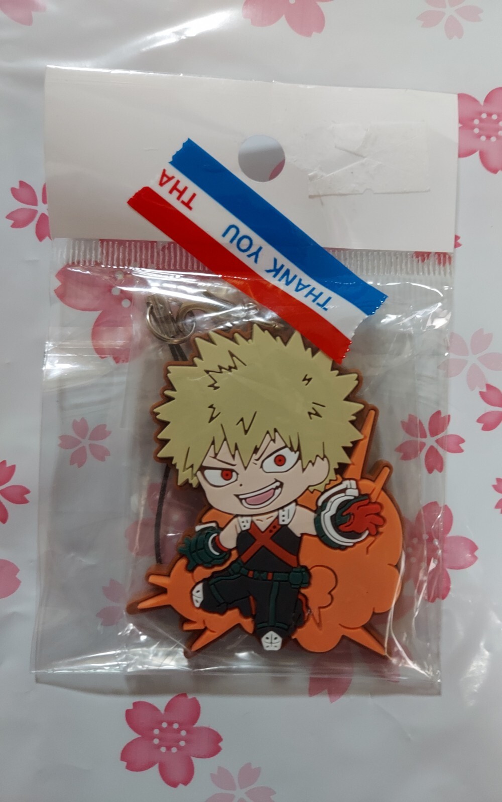 My hero academia Katsuki Bakugo key chain key ring | eBay