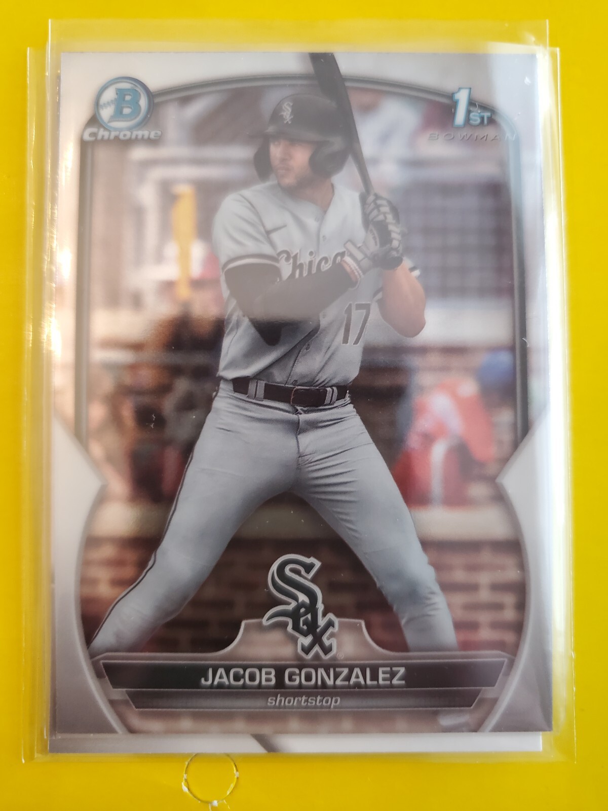 2023 Bowman Chrome Draft #BDC167 Jacob Gonzalez - Chicago White Sox | eBay
