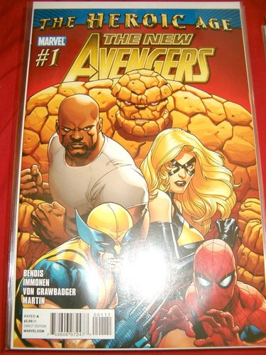 NEW AVENGERS 1-34 MARVEL COMIC SET COMPLETE BENDIS IMMONEN DEDDATO 2010 ...
