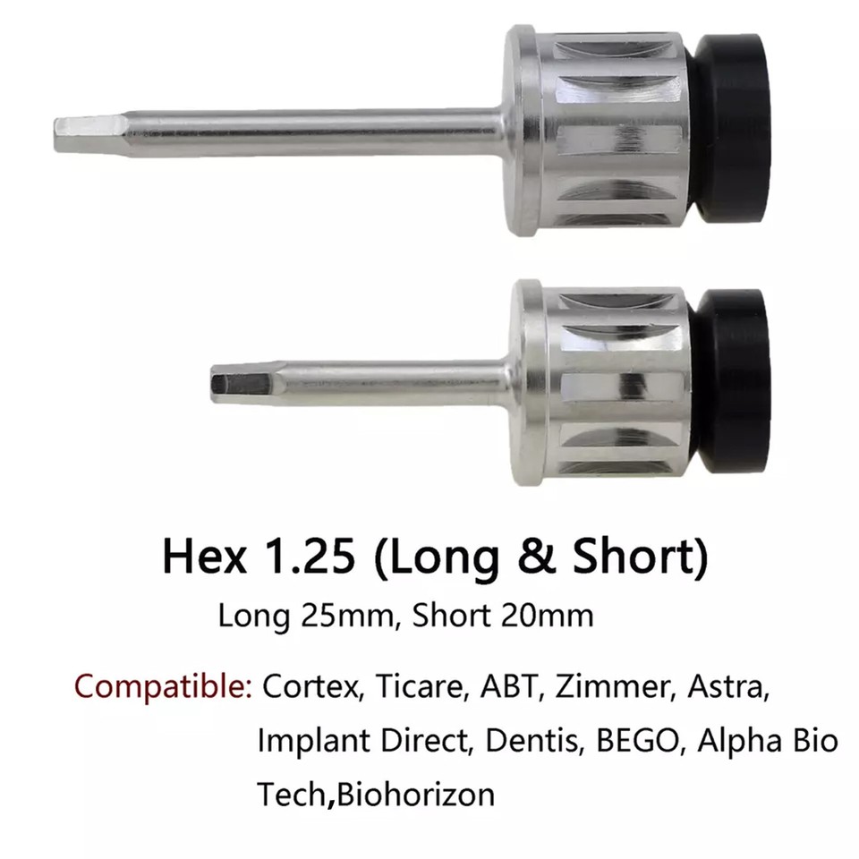 Dental Implant Screwdrivers Kit Torque Wrench Drivers Locator Abutment ...