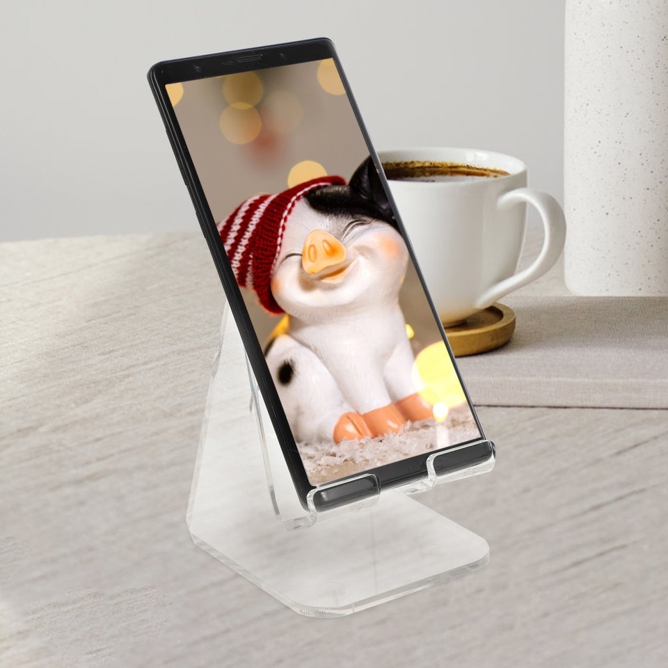 Clear Phone Holder Cell Cradles Mobile Bracket Smartphone Holders ...
