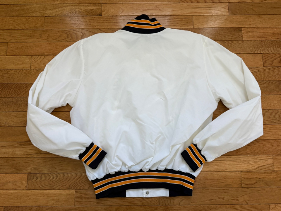 Indiana Pacers 90s 80s USA made satin bomber jacket Rennoe Sz M NBA ...