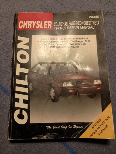 Chilton Chrysler Book Compatible With Other Similar Models | eBay