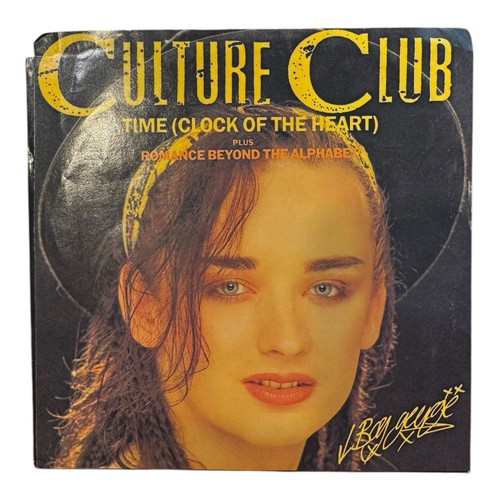Culture Club TIME CLOCK OF THE HEART (45 NEW WAVE P/S) # 03796 PLAYS ...
