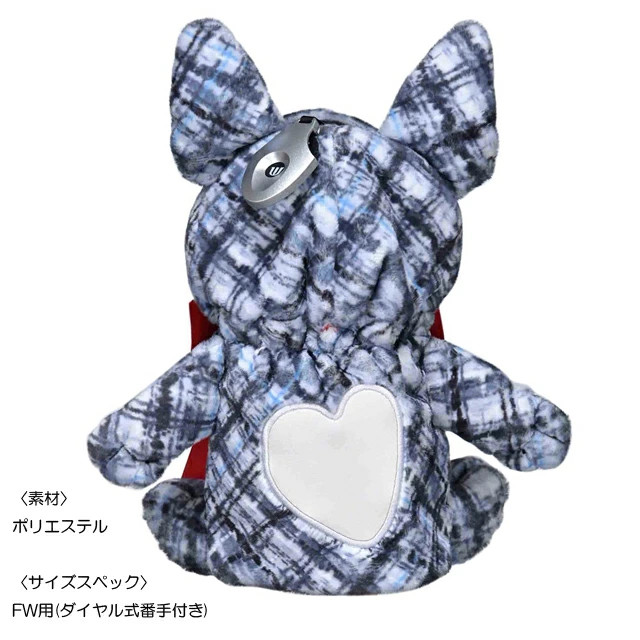 MU SPORTS Checkered Umo 2023AW Checkered Umo 2023AW Driver Head Cover ...
