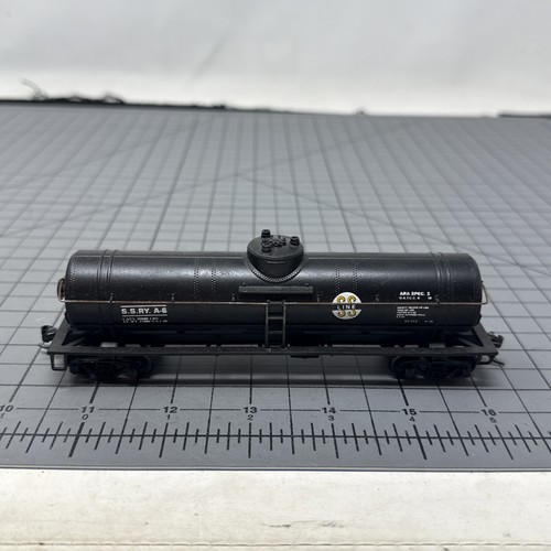 HO Athearn Black tank Car SSRY A-6 Ss Line RTR Custom Decal Weighted | eBay