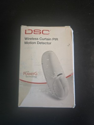 DSC PG9924 PIR Motion Detector with Integrated Camera White New Open ...
