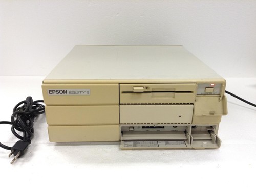 Vintage Epson Equity II Q901A Beige Desktop Computer, No HD, As-Is ...